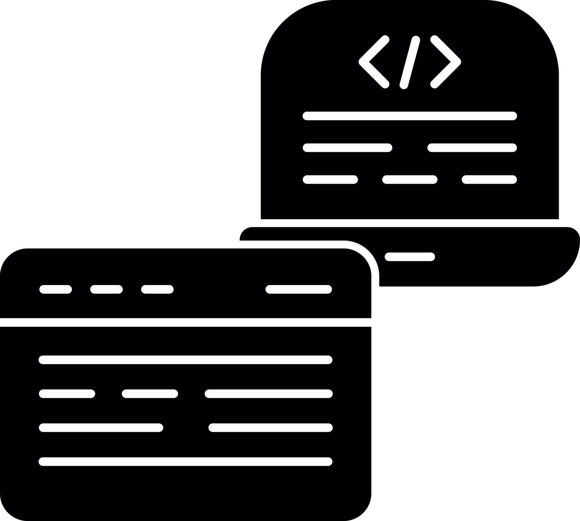 Frontend Development Vector Icon Design 15801811 Vector Art at Vecteezy