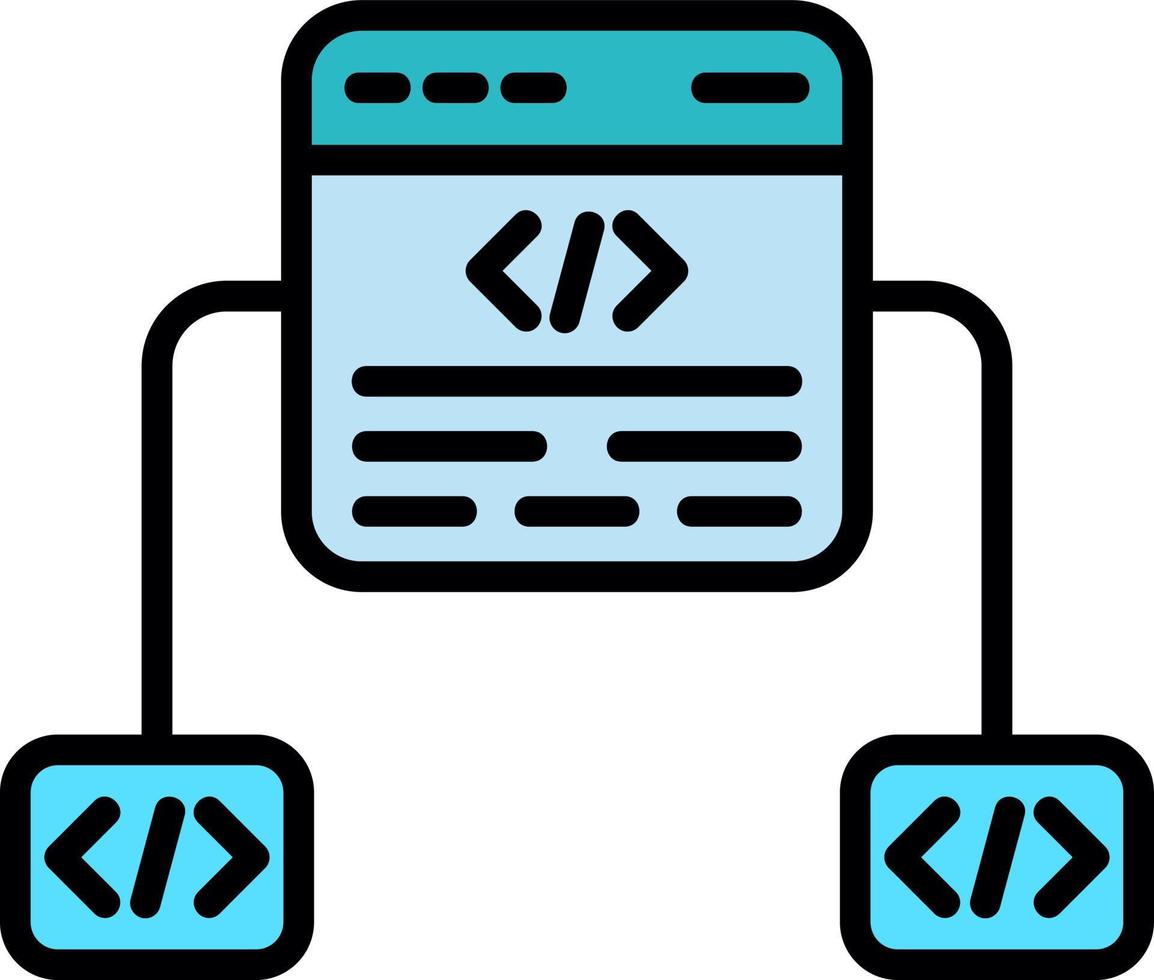 Code Framework Vector Icon Design 15801841 Vector Art At Vecteezy