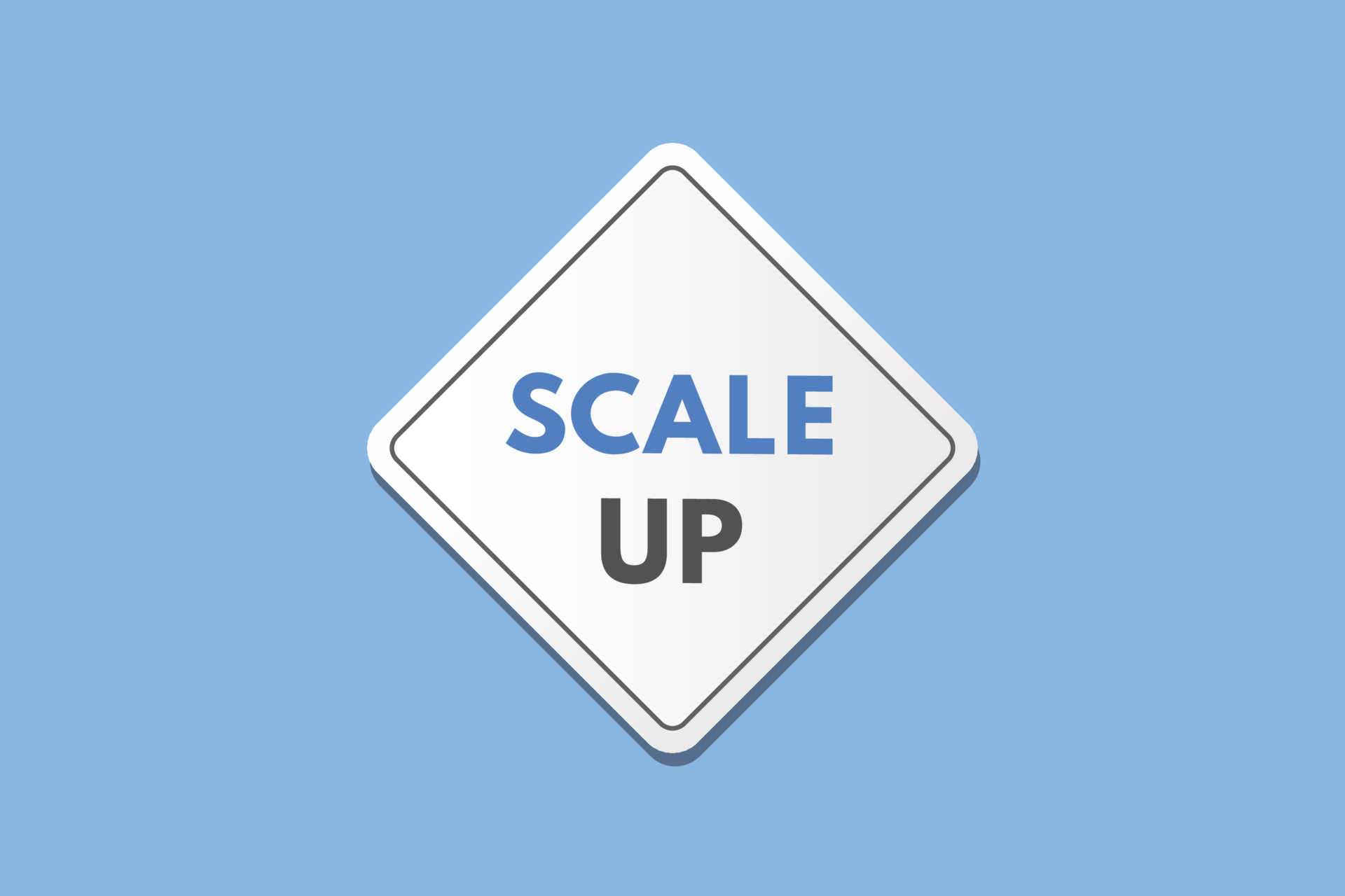 scale up text Button. scale up Sign Icon Label Sticker Web Buttons 15801902 Vector Art at Vecteezy
