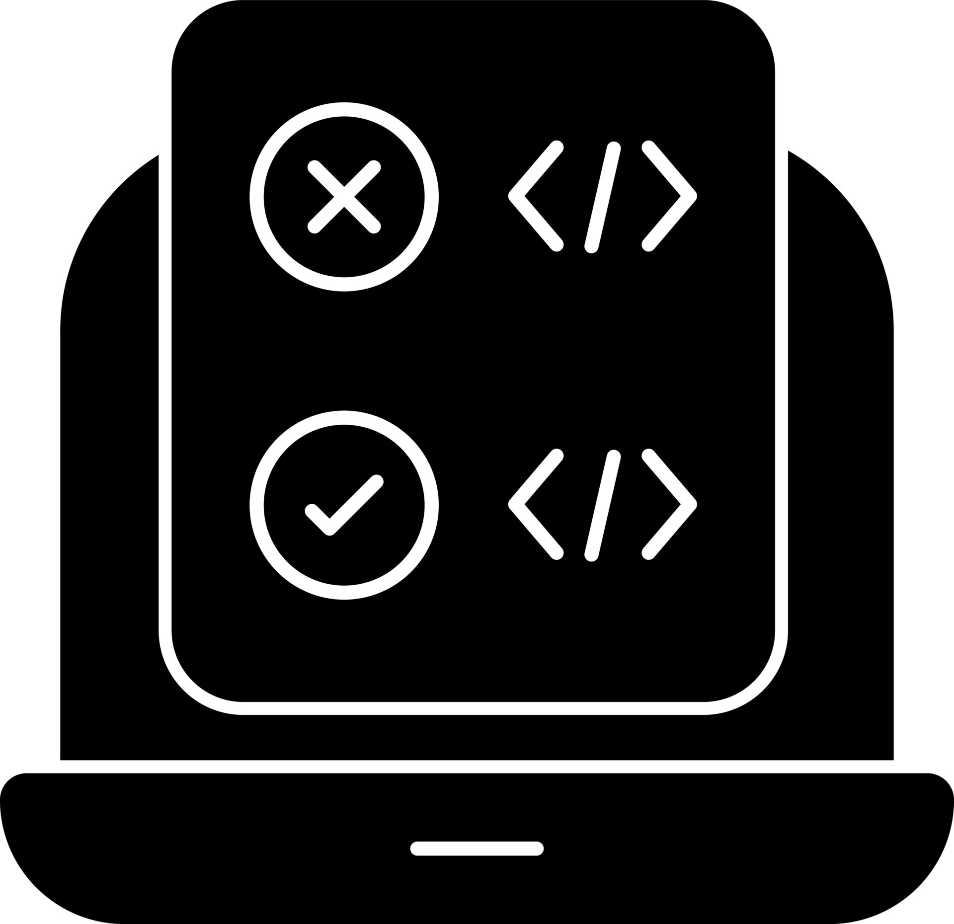 Code Correction Vector Icon Design 15802084 Vector Art At Vecteezy