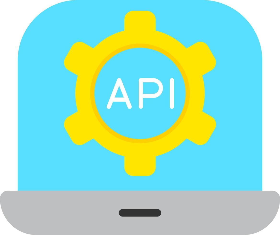 API Vector Icon Design 15802086 Vector Art at Vecteezy