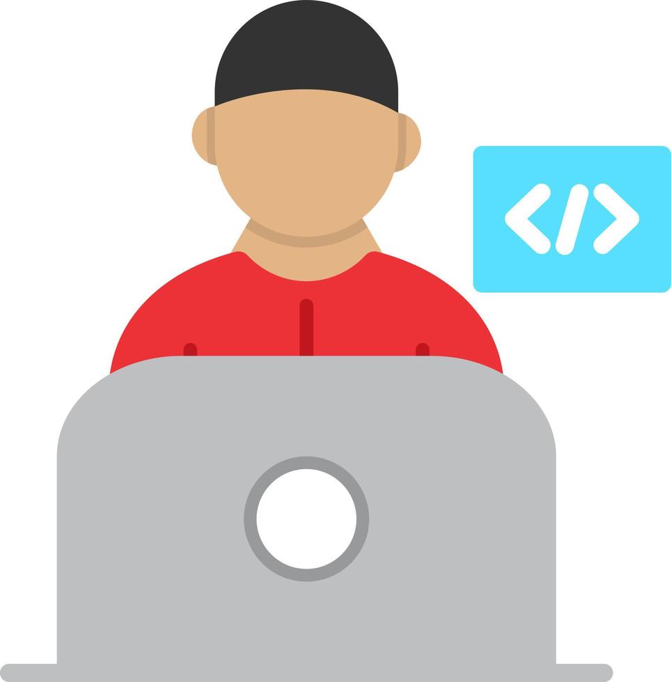 Programmer Vector Icon Design 15802099 Vector Art at Vecteezy