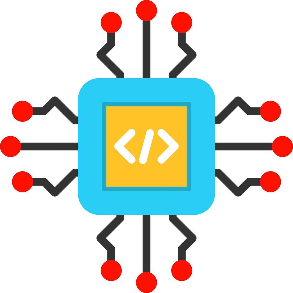 Code Processor Vector Icon Design 15802101 Vector Art At Vecteezy