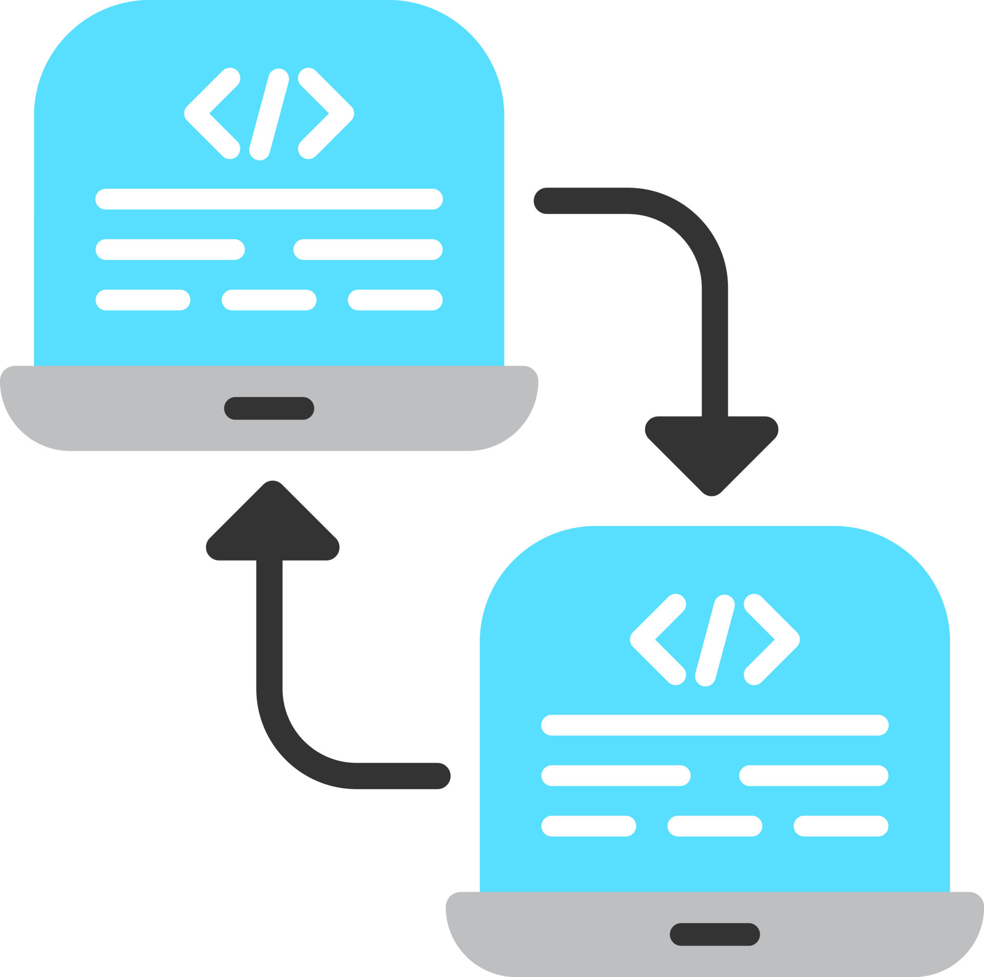 Code Refactoring Vector Icon Design 15802105 Vector Art At Vecteezy