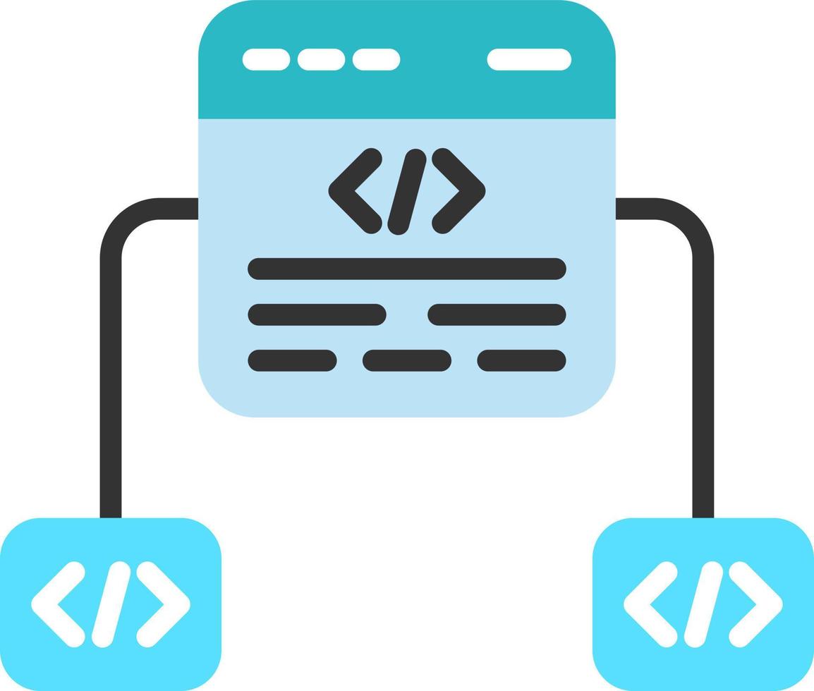 Code Framework Vector Icon Design 15802229 Vector Art At Vecteezy
