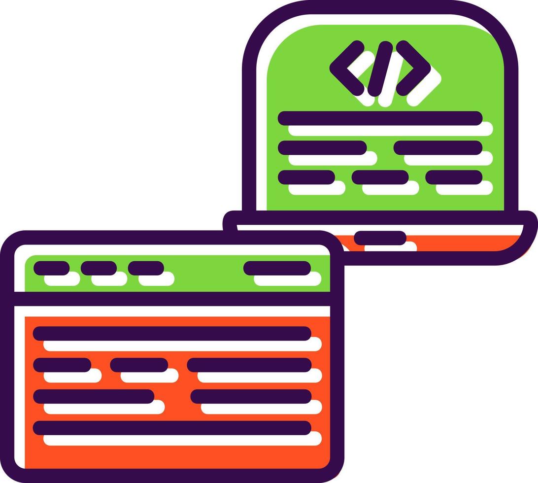 Frontend Development Vector Icon Design 15802247 Vector Art at Vecteezy