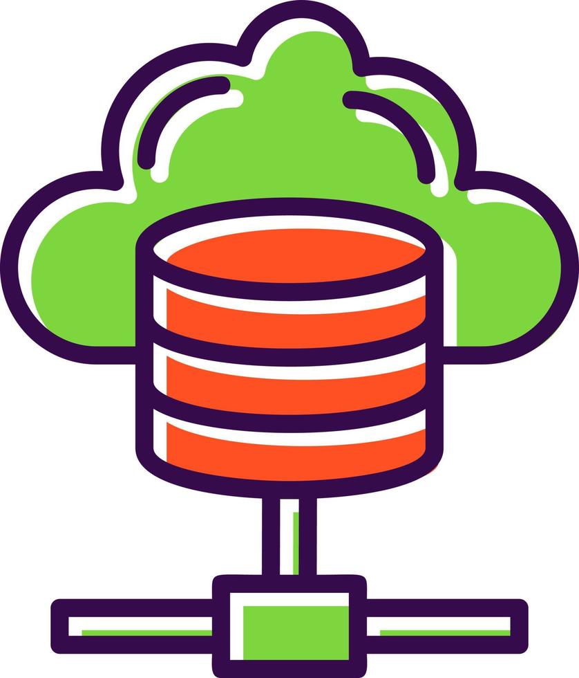 Database Vector Icon Design 15802251 Vector Art at Vecteezy