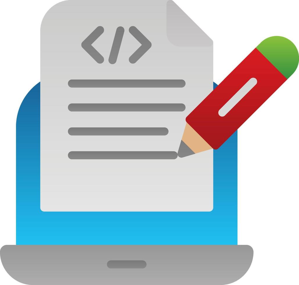 Programming Notes Vector Icon Design 15802335 Vector Art At Vecteezy