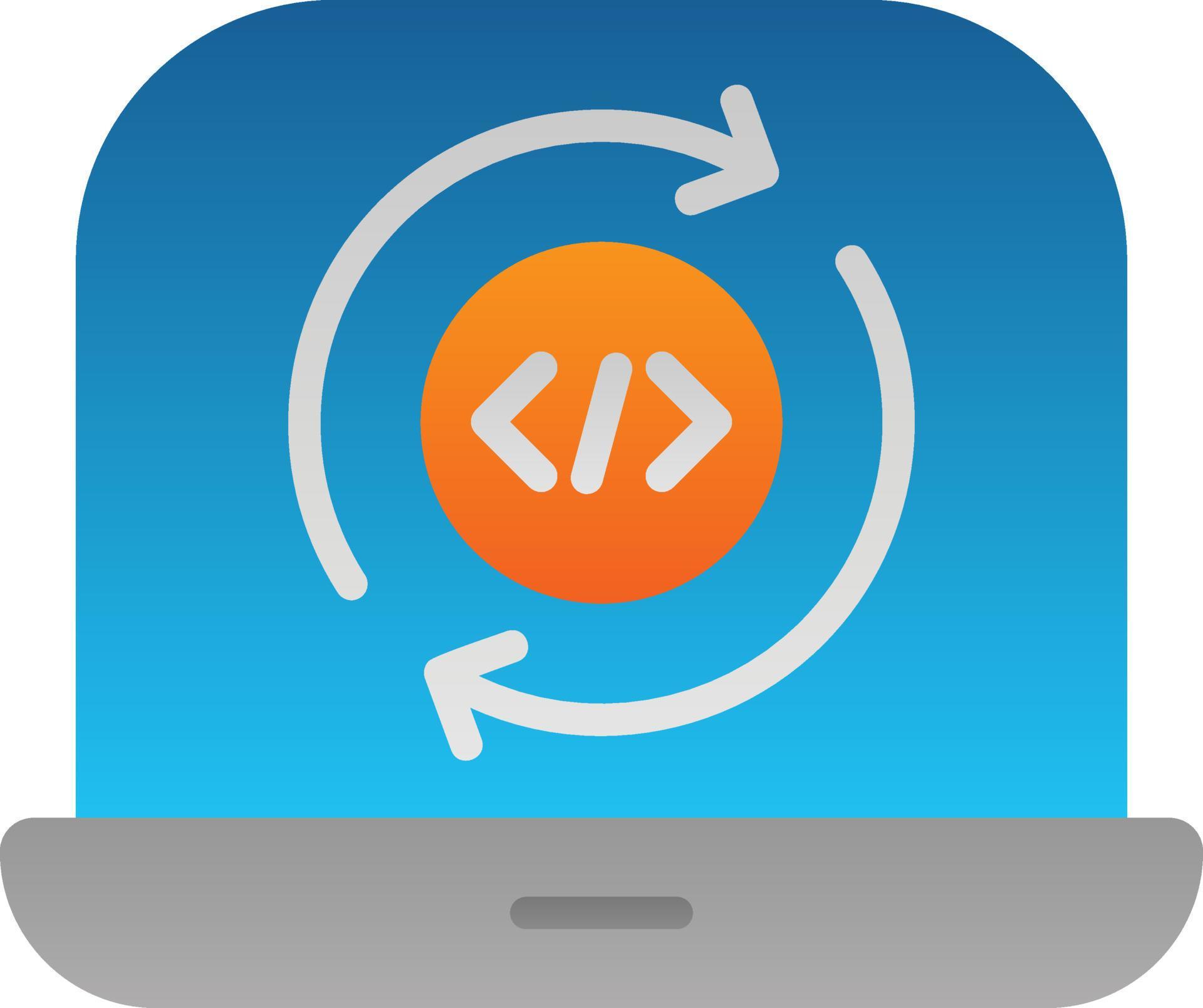 Programming Cycle Vector Icon Design 15802353 Vector Art at Vecteezy