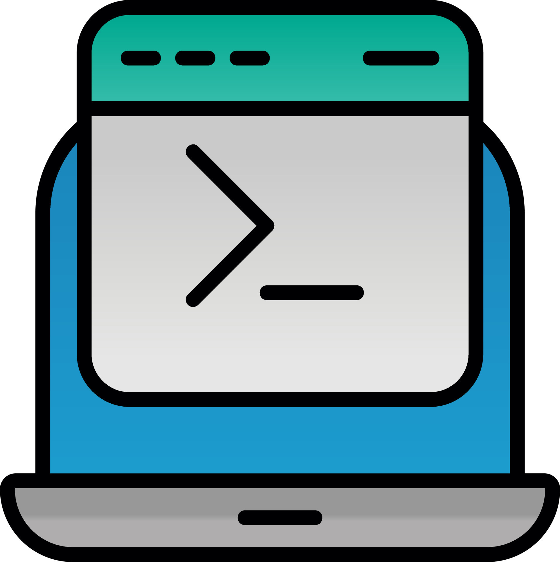 Command Line Vector Icon Design 15802358 Vector Art At Vecteezy