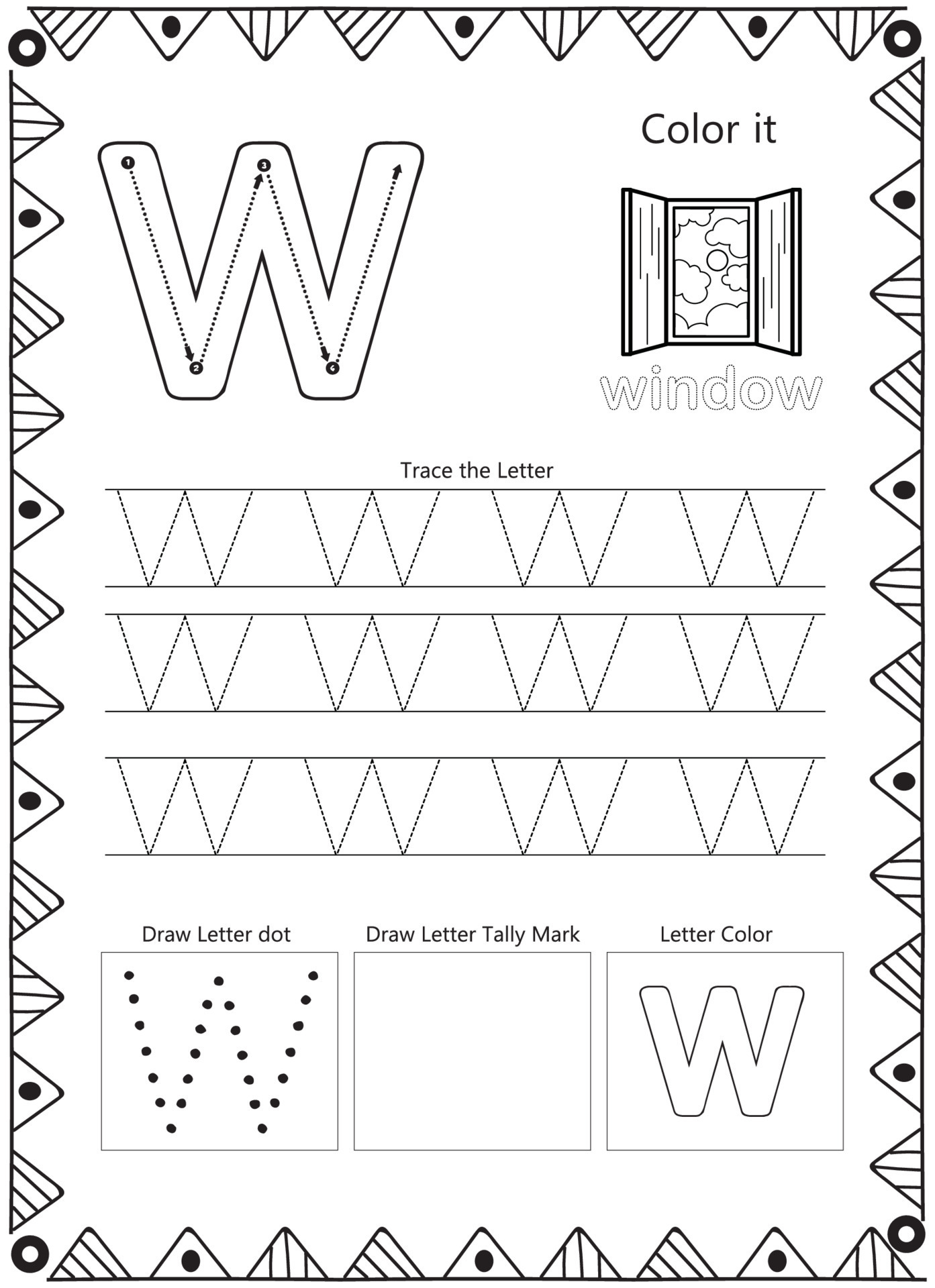 Alphabet Letter Tracing Coloring Page 15802946 Vector Art at Vecteezy