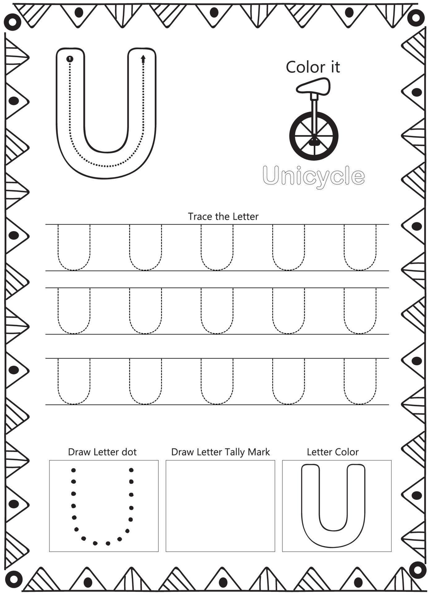Alphabet Letter Tracing Coloring Page 15802964 Vector Art at Vecteezy