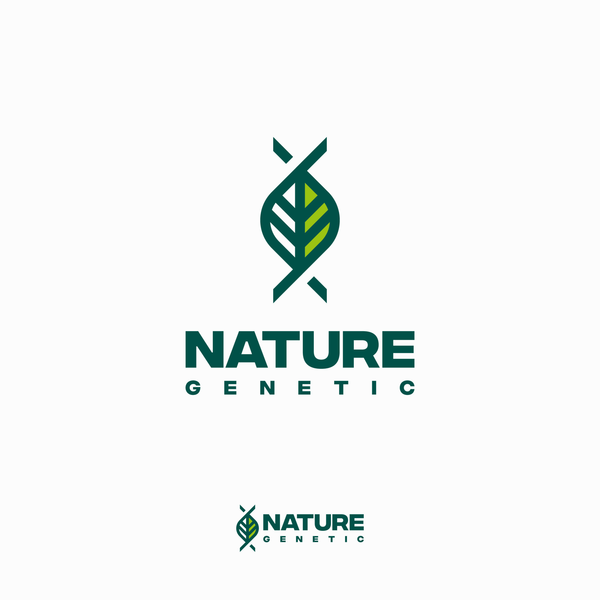 Nature DNA Gen logo designs concept vector, 15806069 Vector Art at Vecteezy