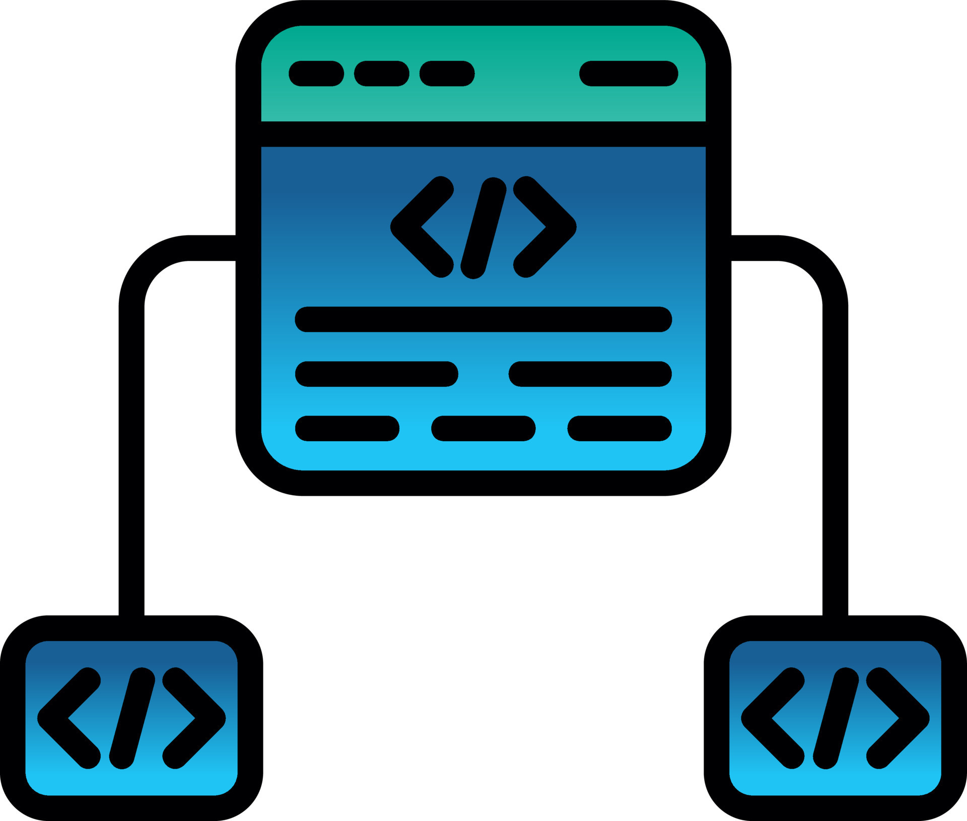 Code Framework Vector Icon Design 15807905 Vector Art at Vecteezy