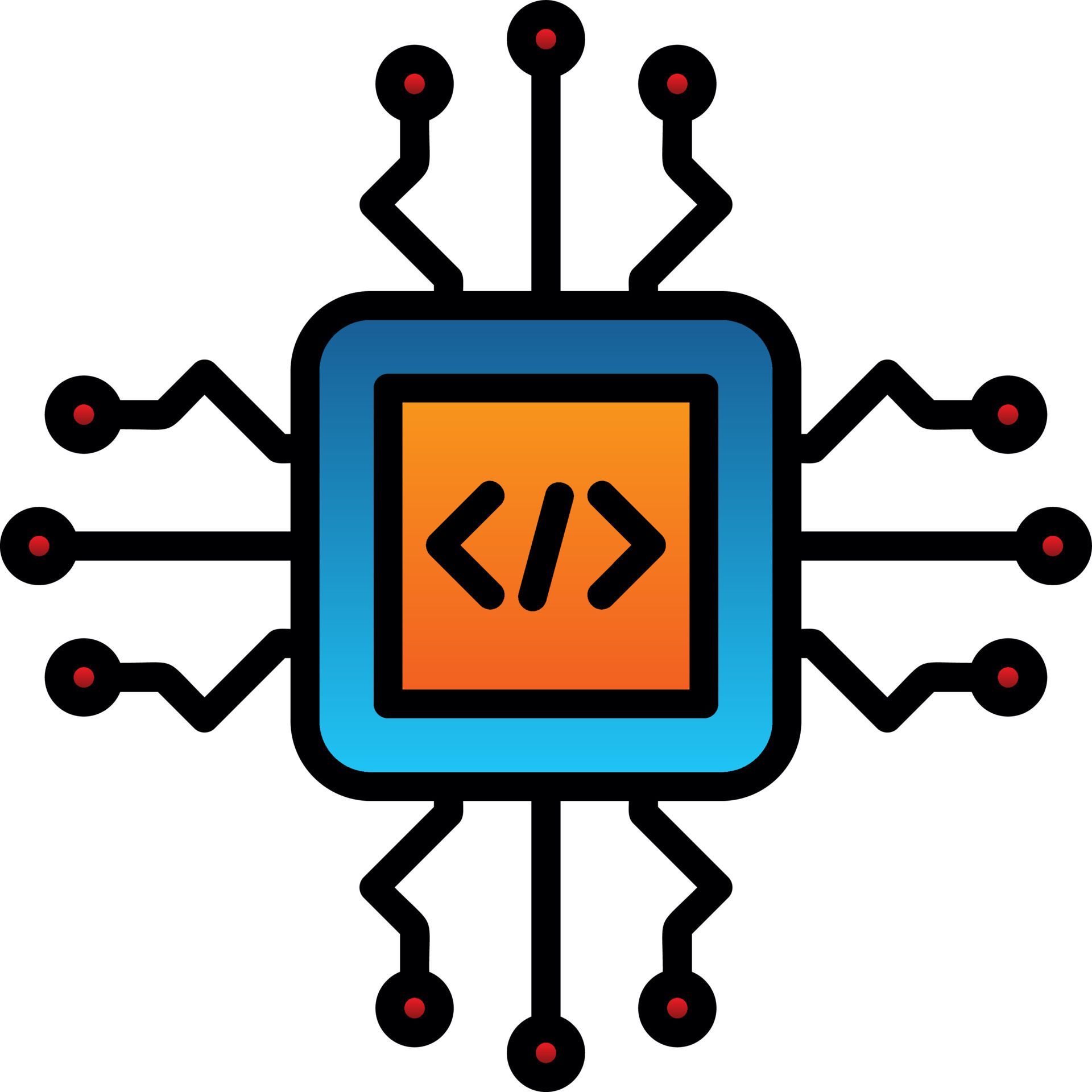 Code Processor Vector Icon Design 15807909 Vector Art at Vecteezy