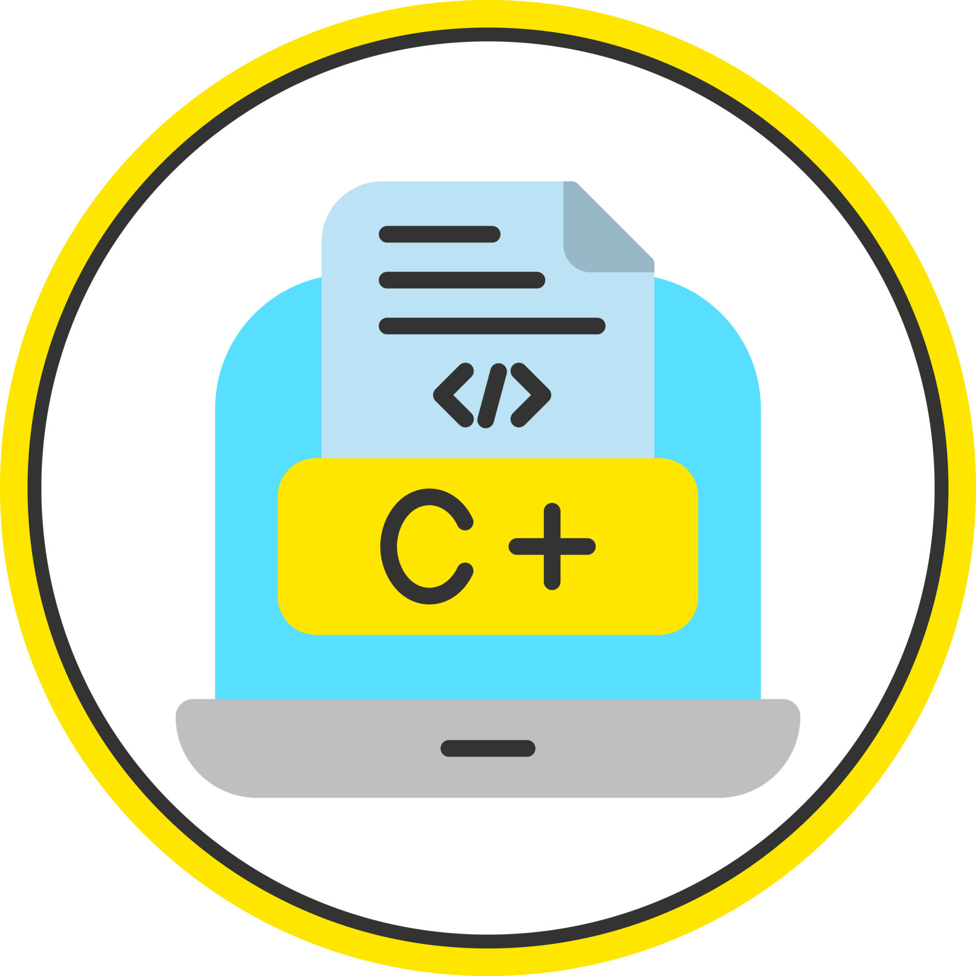 Coding Language Vector Icon Design 15808750 Vector Art At Vecteezy