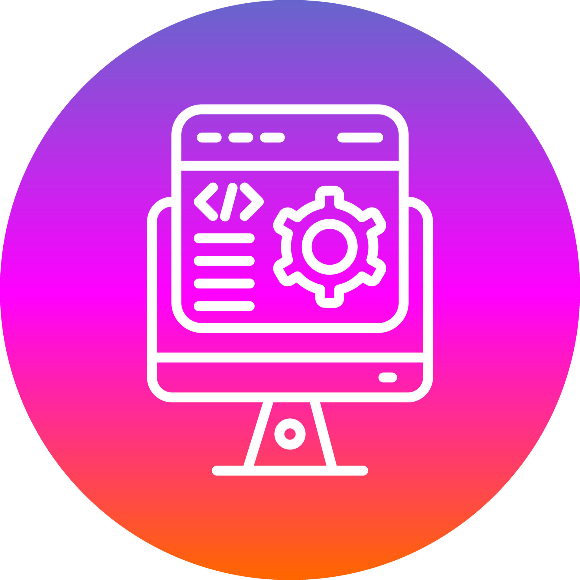 Software Developer Vector Icon Design 15810553 Vector Art at Vecteezy