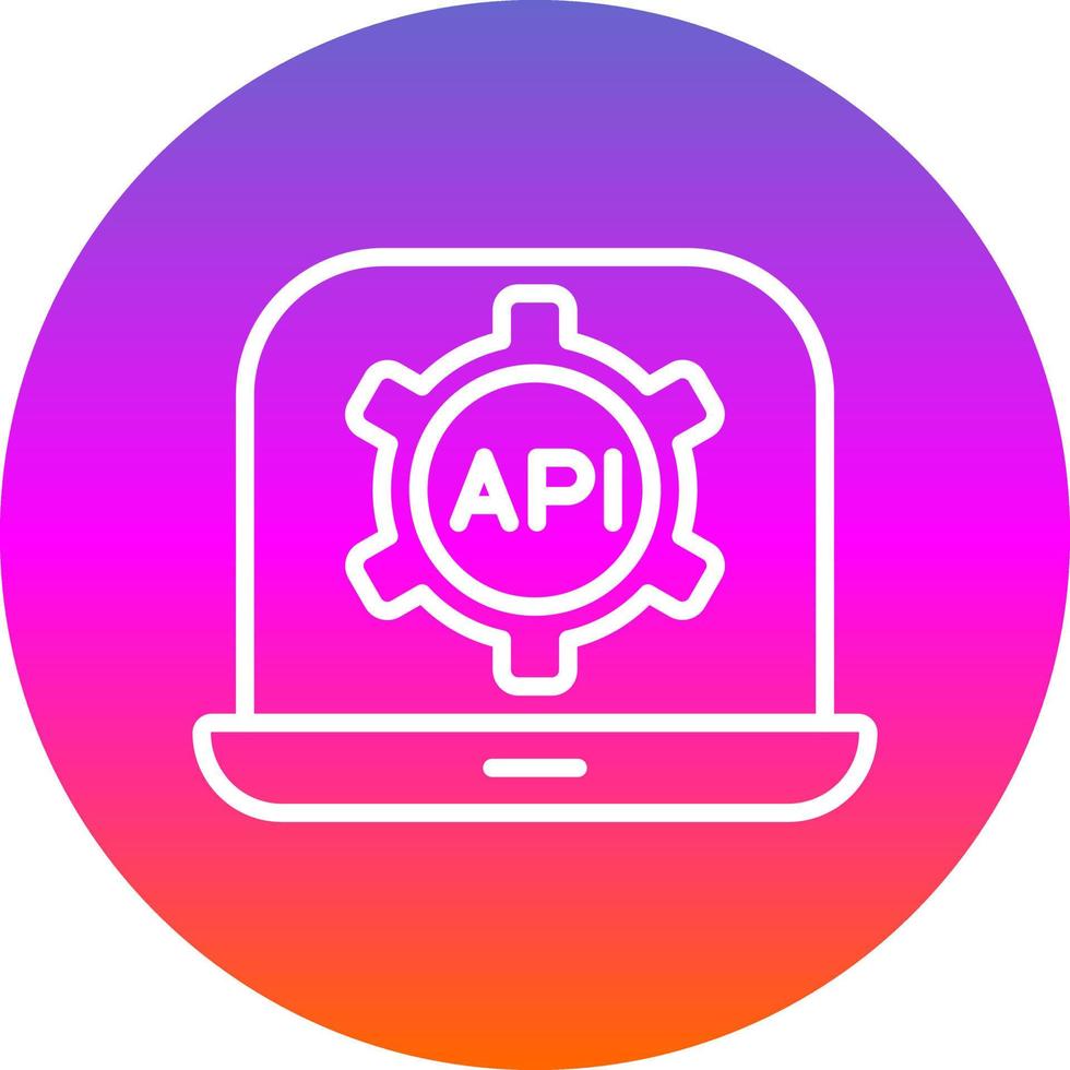 API Vector Icon Design 15810705 Vector Art at Vecteezy