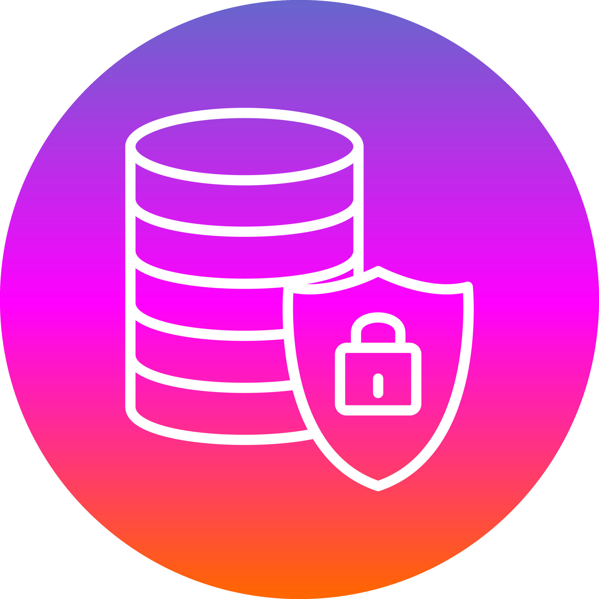 Data Security Vector Icon Design 15810712 Vector Art At Vecteezy