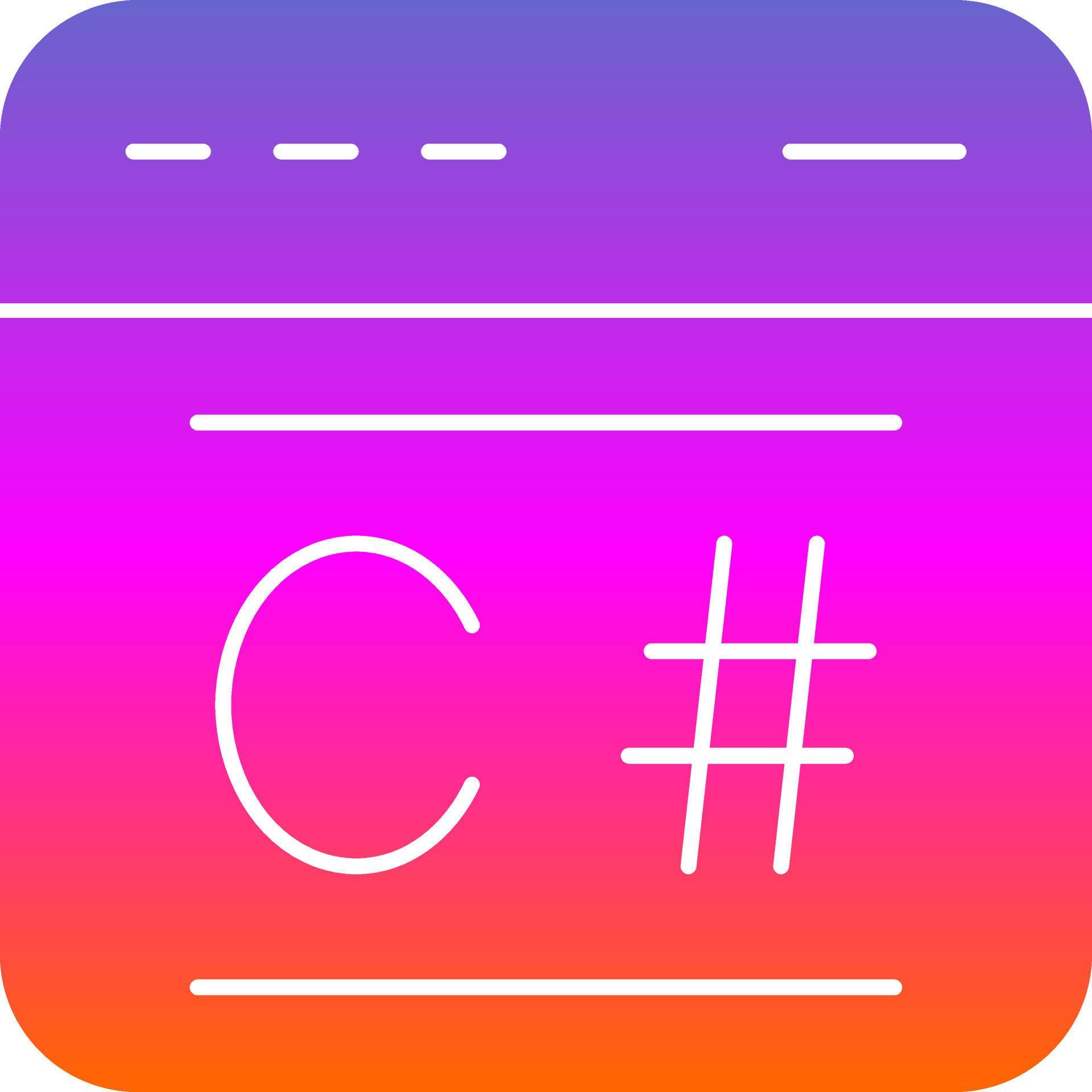 C Sharp Vector Icon Design 15813201 Vector Art at Vecteezy