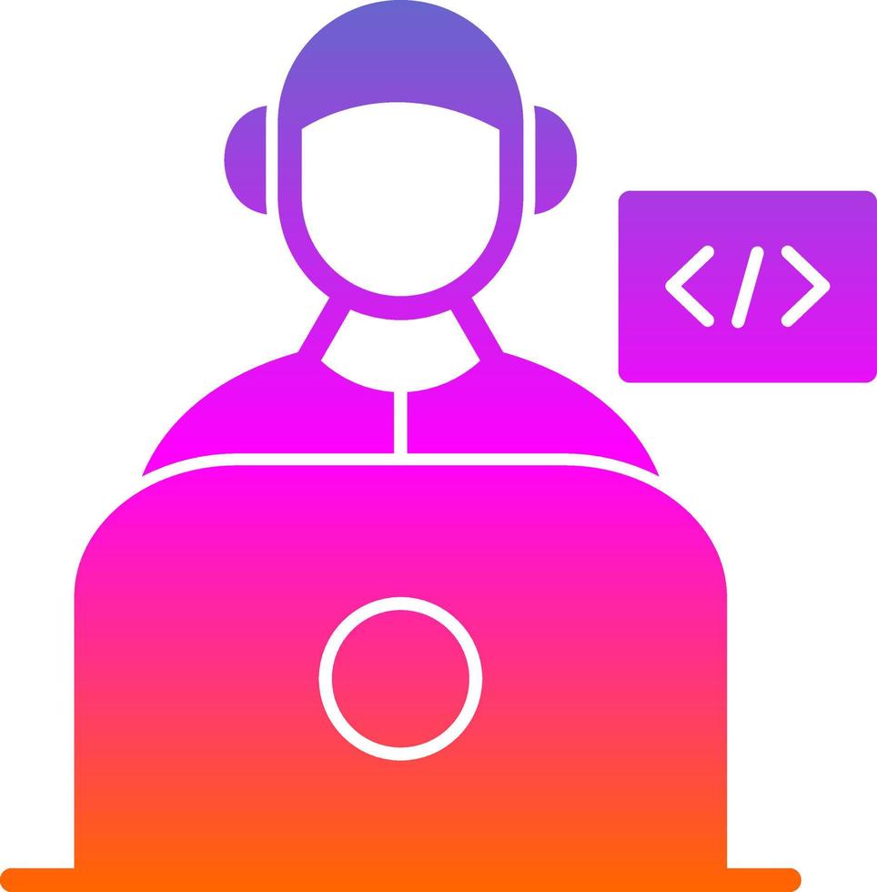 Programmer Vector Icon Design 15813258 Vector Art at Vecteezy