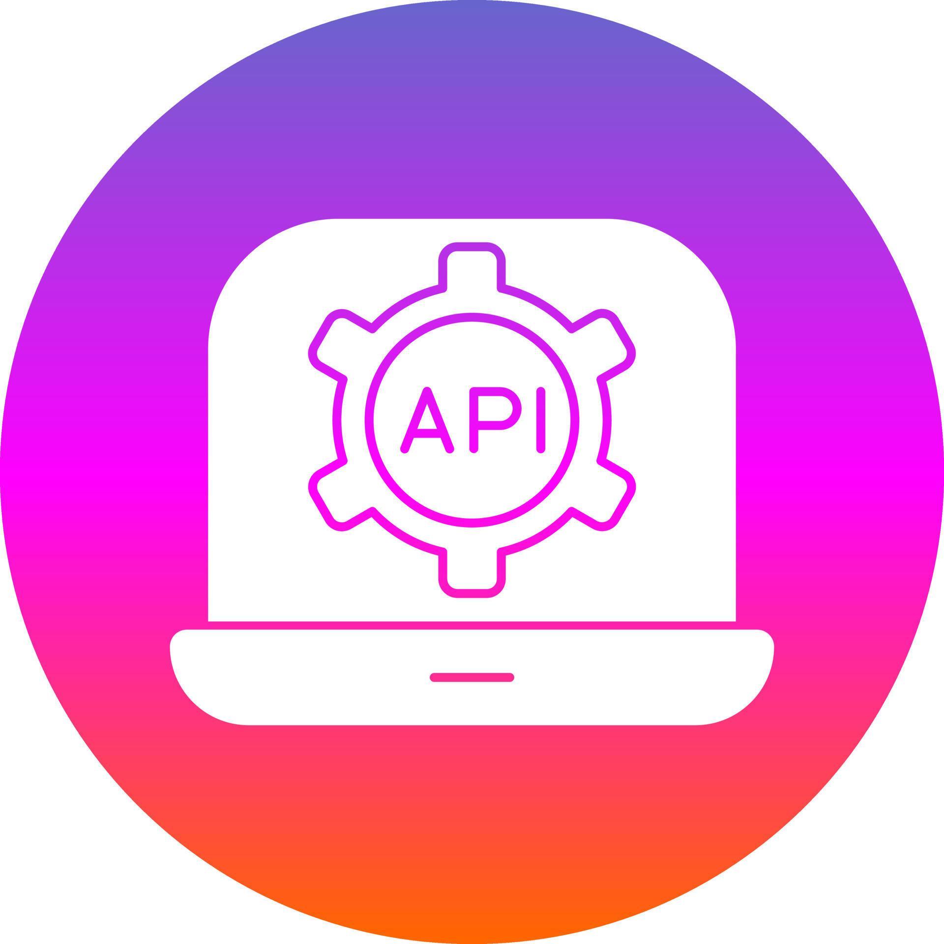 API Vector Icon Design 15813264 Vector Art at Vecteezy