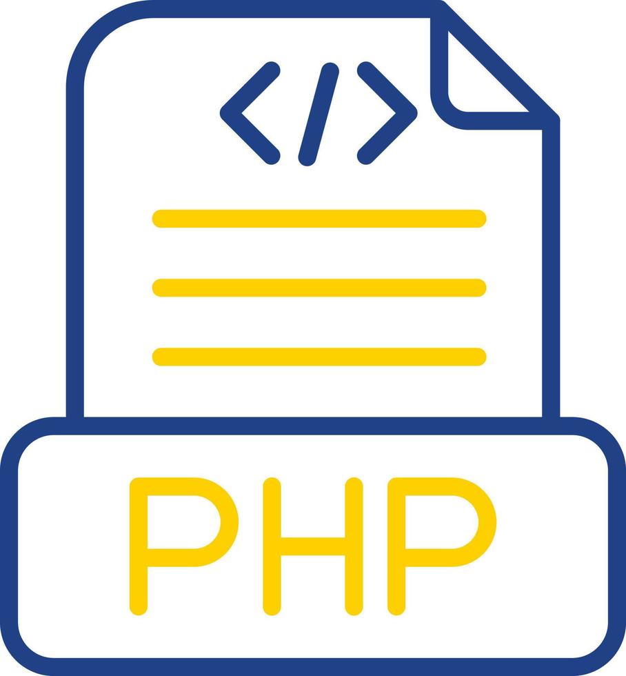 Php File Vector Icon Design 15813289 Vector Art at Vecteezy