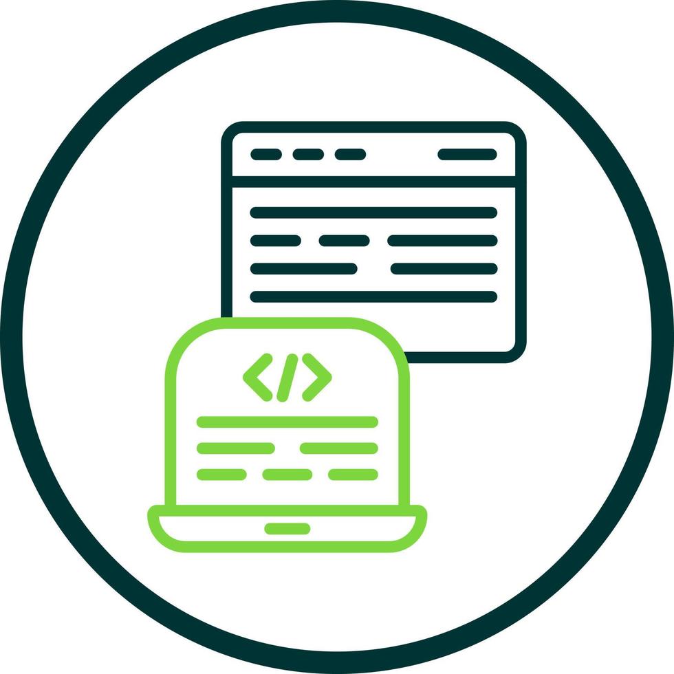 diseño de icono de vector de desarrollo backend 15813469 Vector en Vecteezy