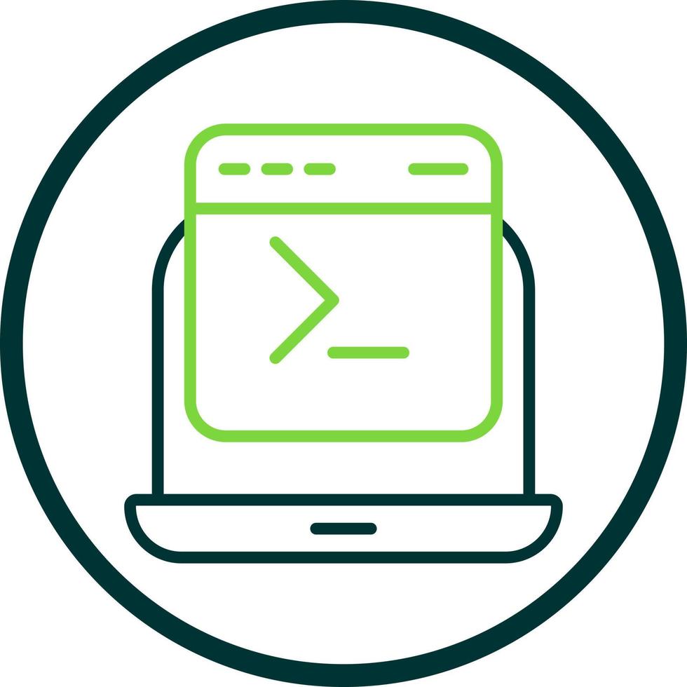 Command Line Vector Icon Design 15813499 Vector Art at Vecteezy