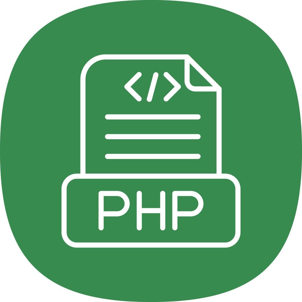 diseño de icono de vector de archivo php 15813579 Vector en Vecteezy