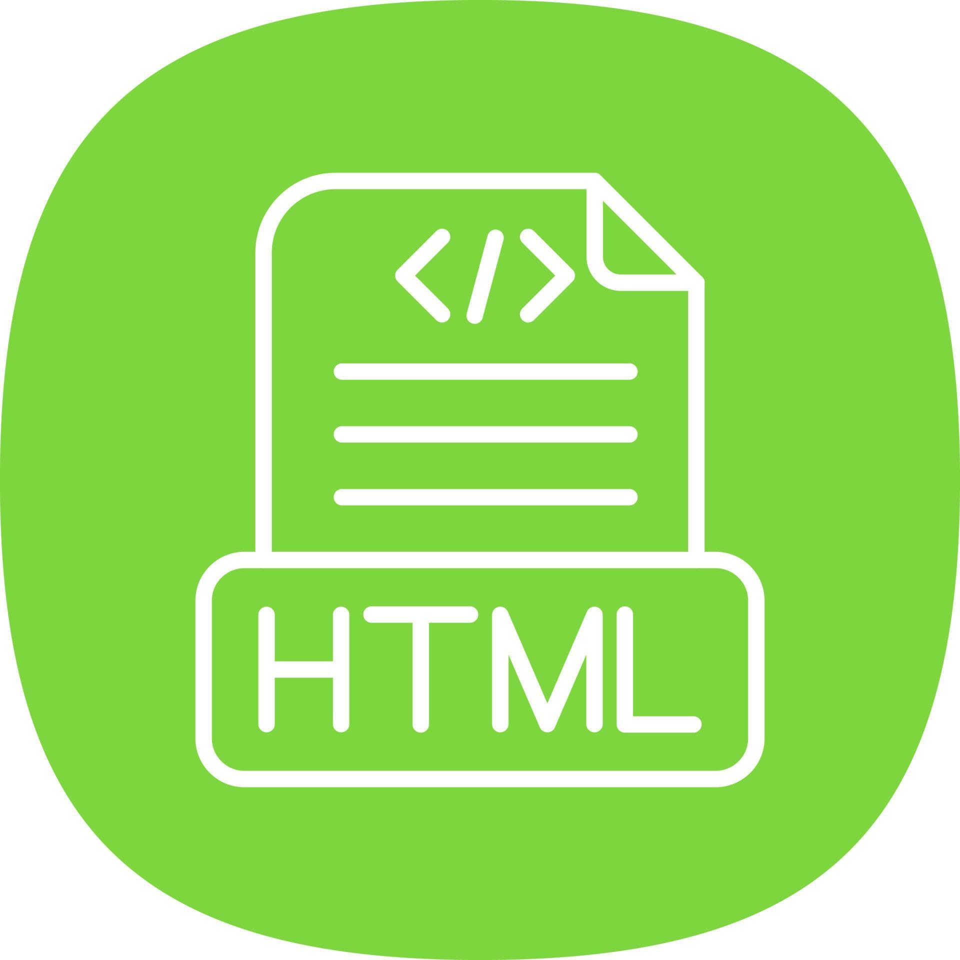 Html File Vector Icon Design 15813611 Vector Art at Vecteezy