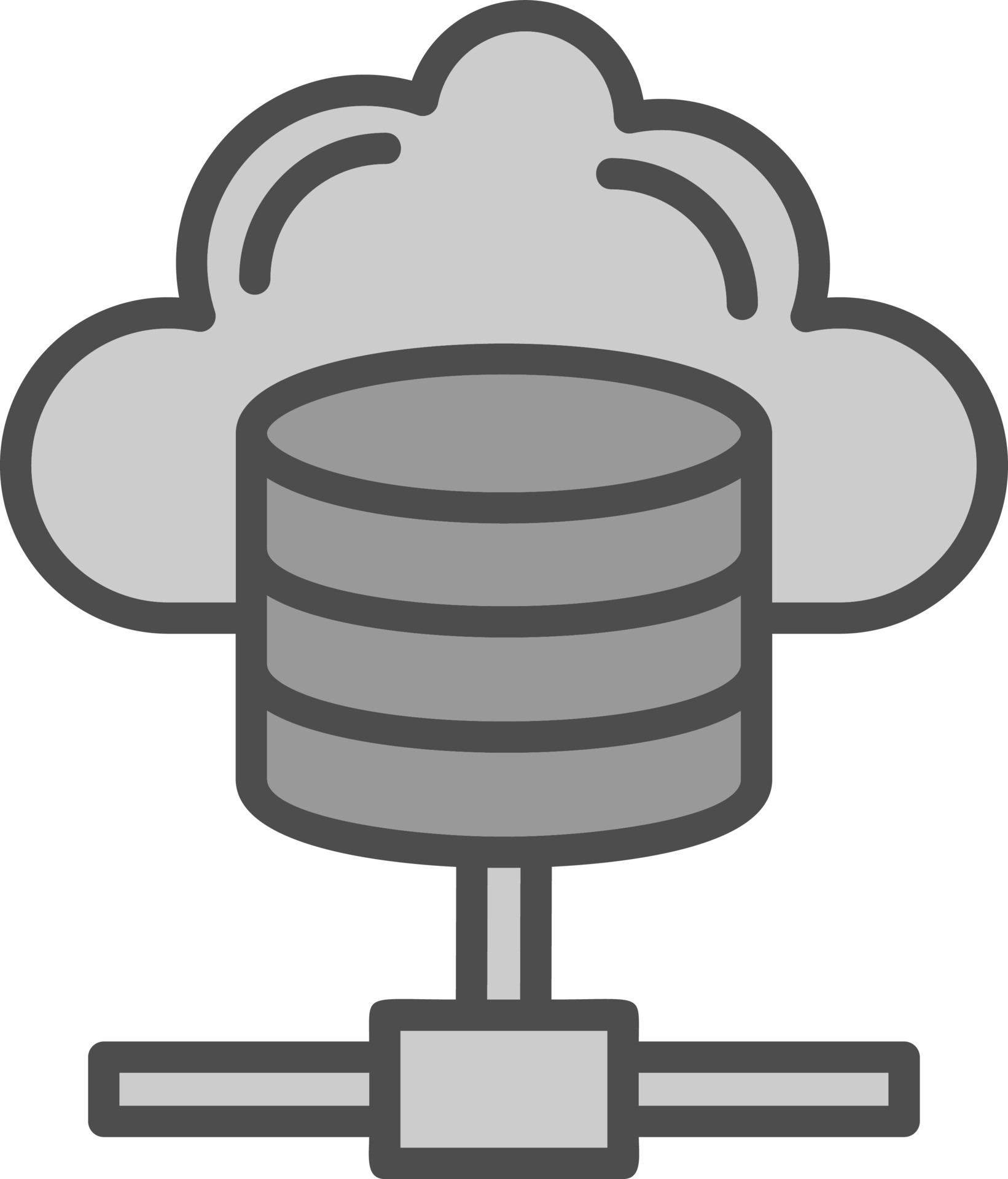 Database Vector Icon Design 15813630 Vector Art at Vecteezy