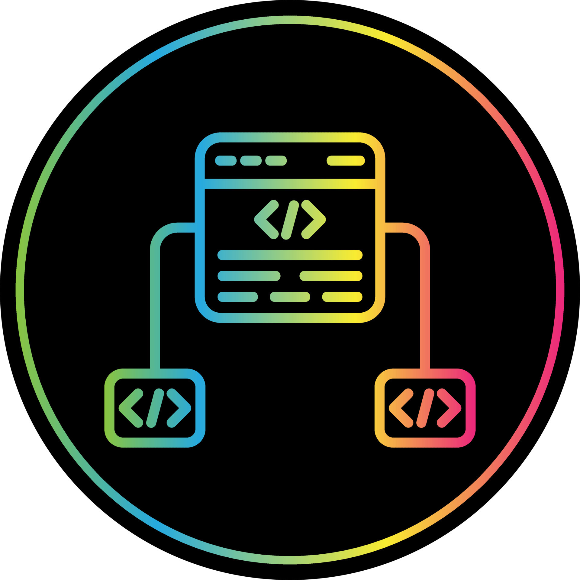 Code Framework Vector Icon Design 15813823 Vector Art at Vecteezy