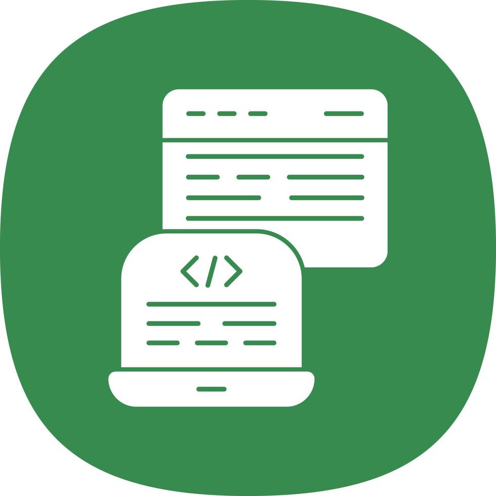 diseño de icono de vector de desarrollo backend 15813931 Vector en Vecteezy