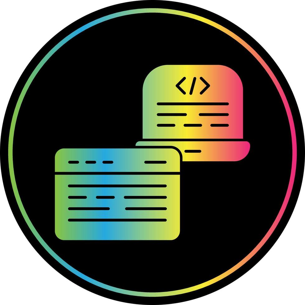 Frontend Development Vector Icon Design 15814073 Vector Art at Vecteezy