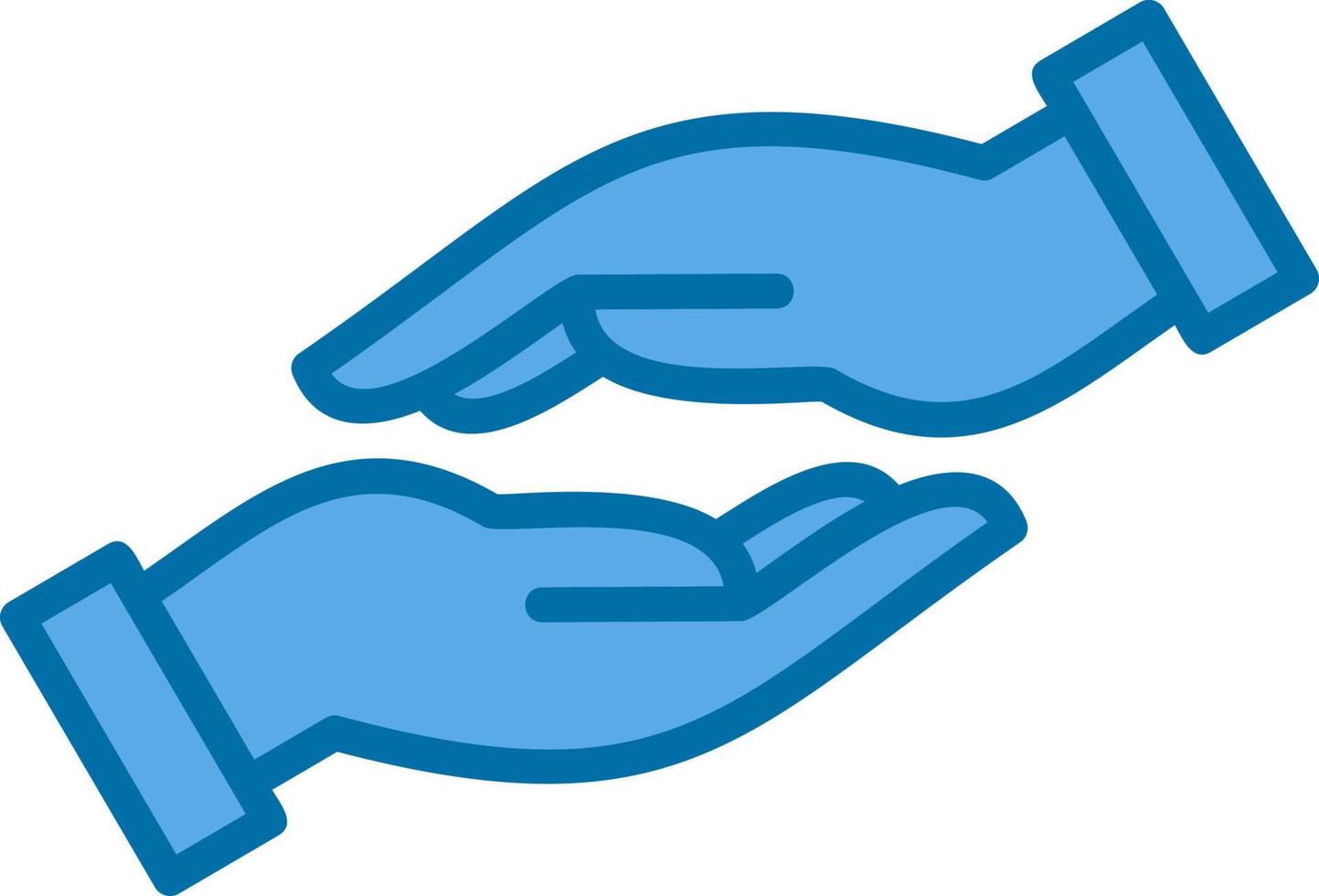 Helping Hand Vector Icon Design 15814748 Vector Art at Vecteezy