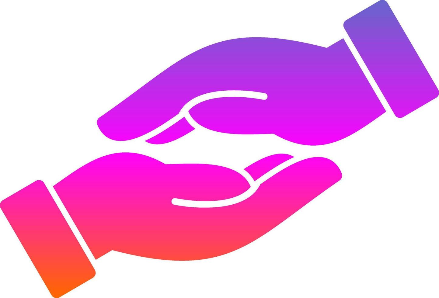 Helping Hand Vector Icon Design 15815449 Vector Art at Vecteezy