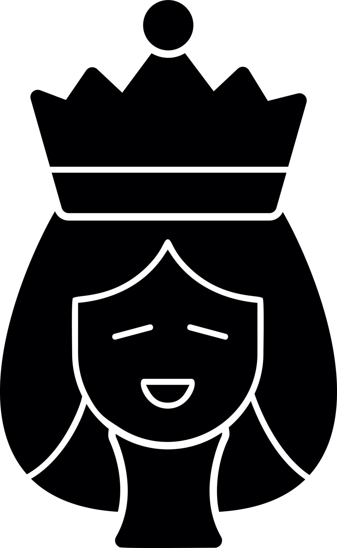 Queen Vector Icon Design 15817893 Vector Art at Vecteezy Queen Vector Icon Design 15817893 Vector Art at Vecteezy