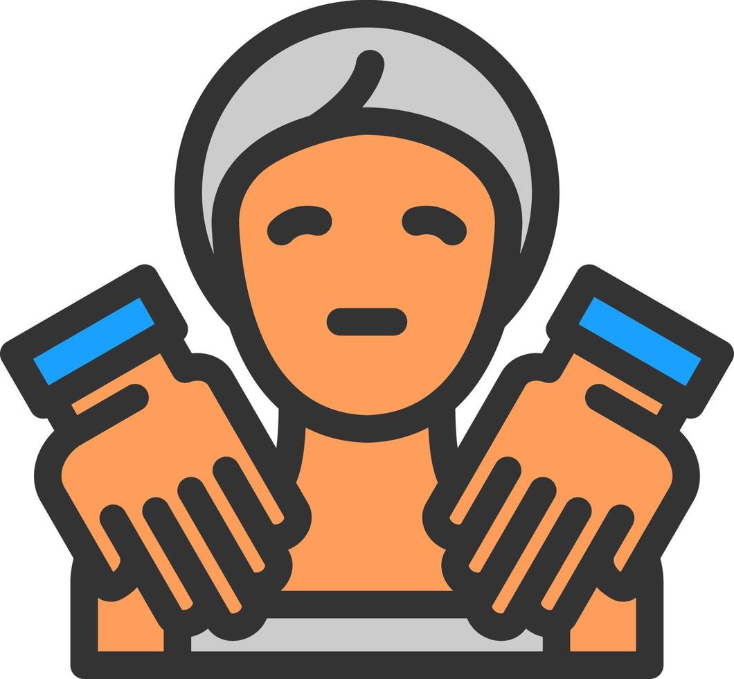 Face Massage Vector Icon Design 15817939 Vector Art at Vecteezy