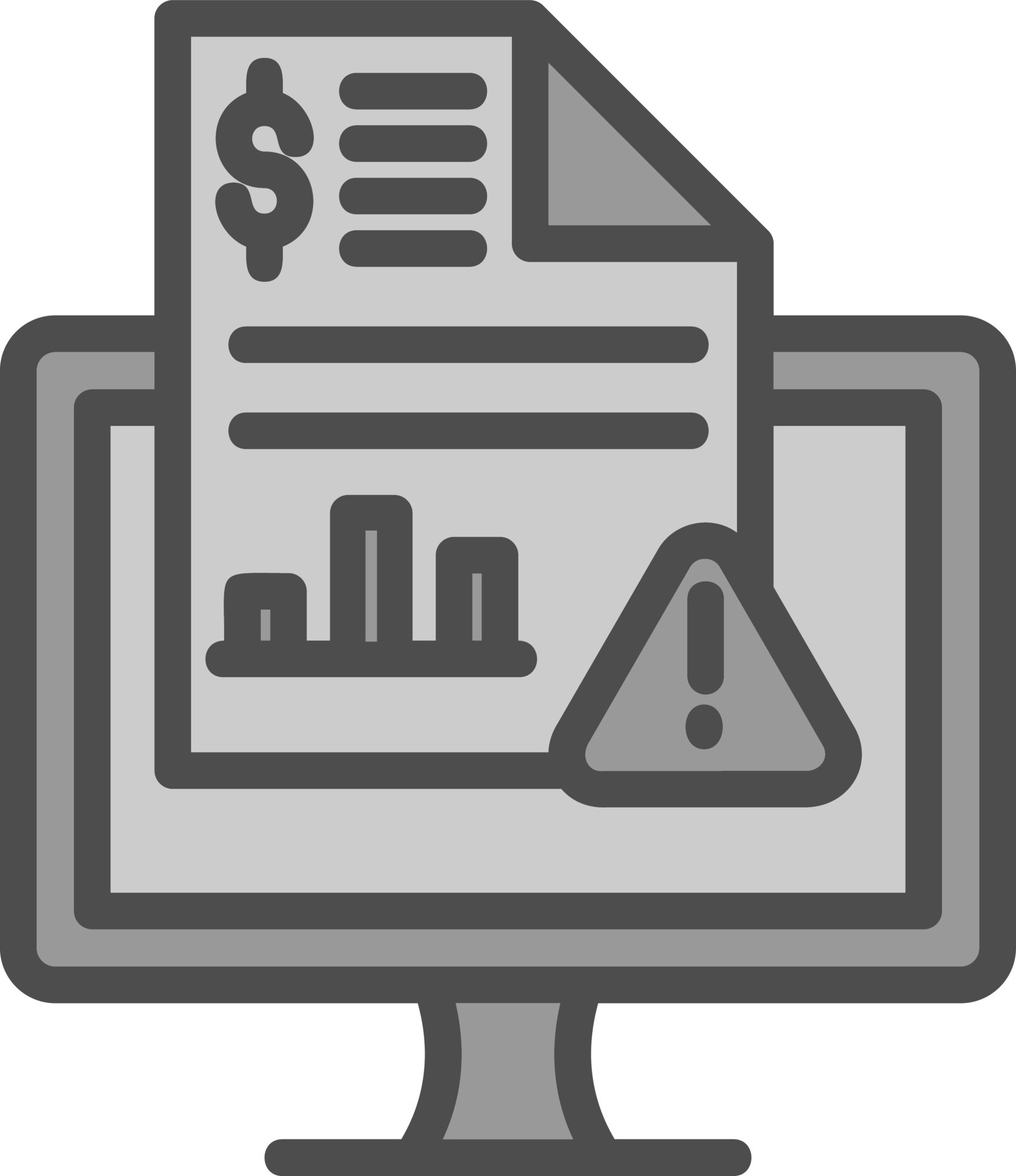 Online Reports Vector Icon Design 15822411 Vector Art at Vecteezy