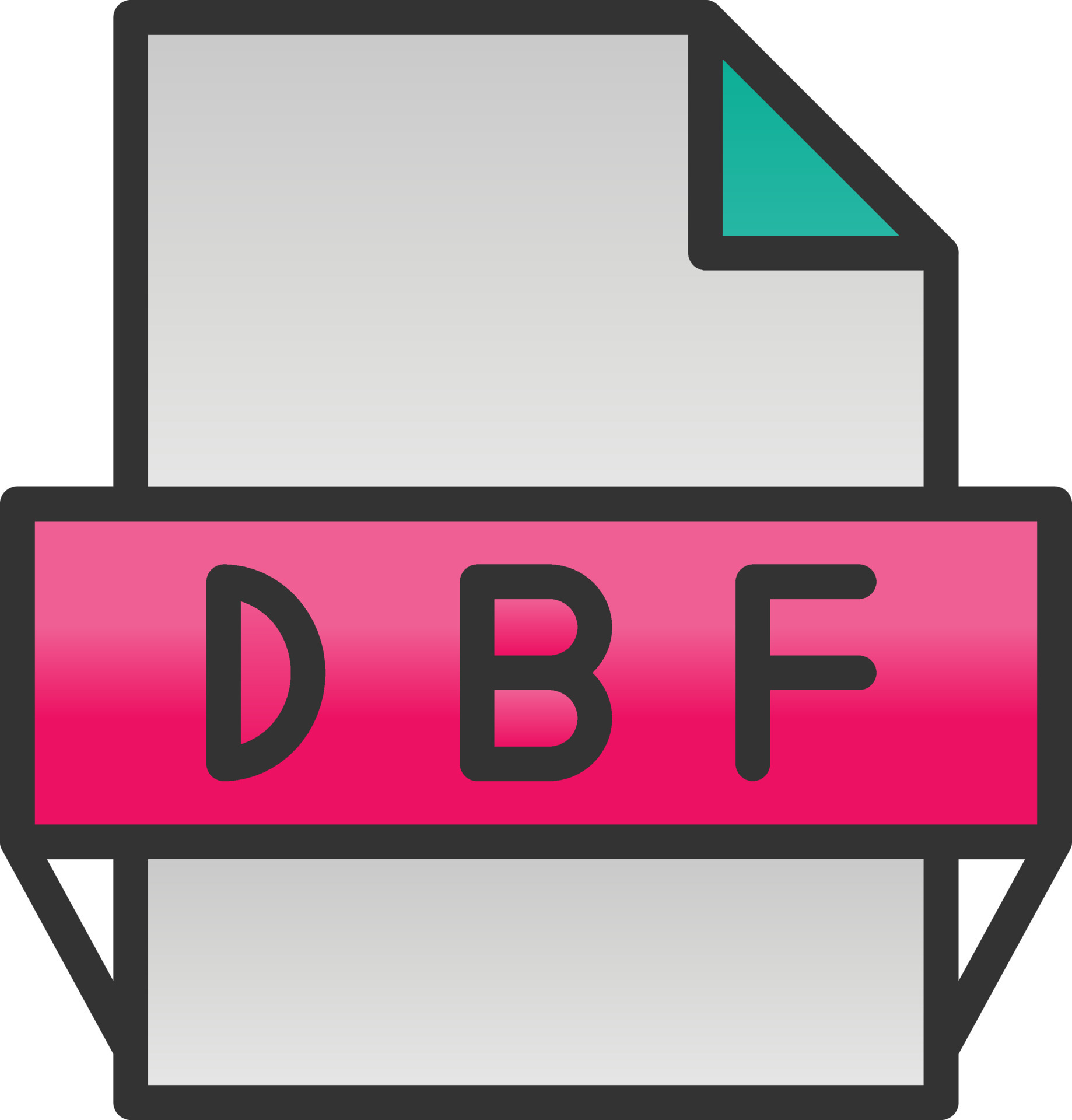 icono de formato de archivo dbf 15823844 Vector en Vecteezy