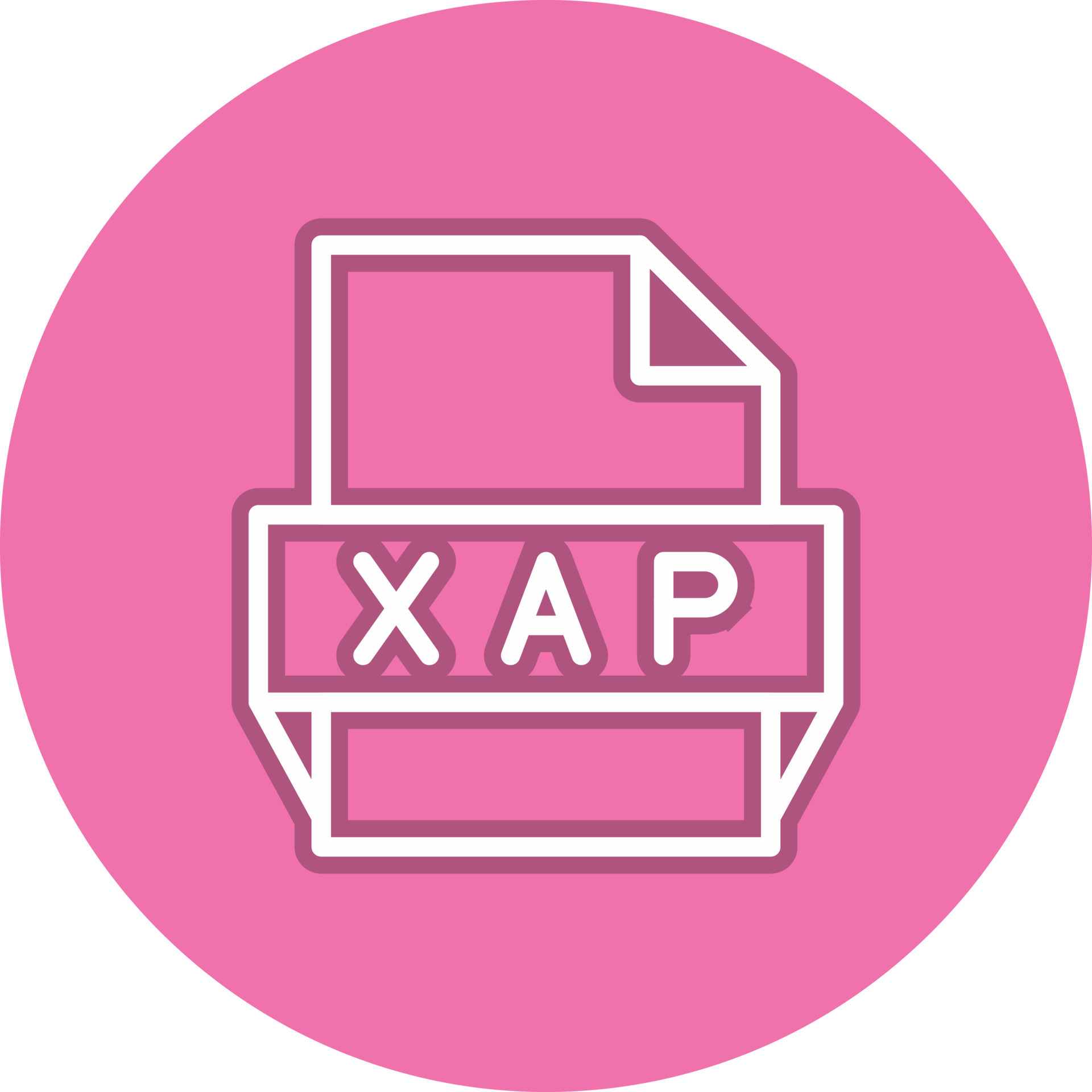 Xap File Format Icon 15824116 Vector Art at Vecteezy