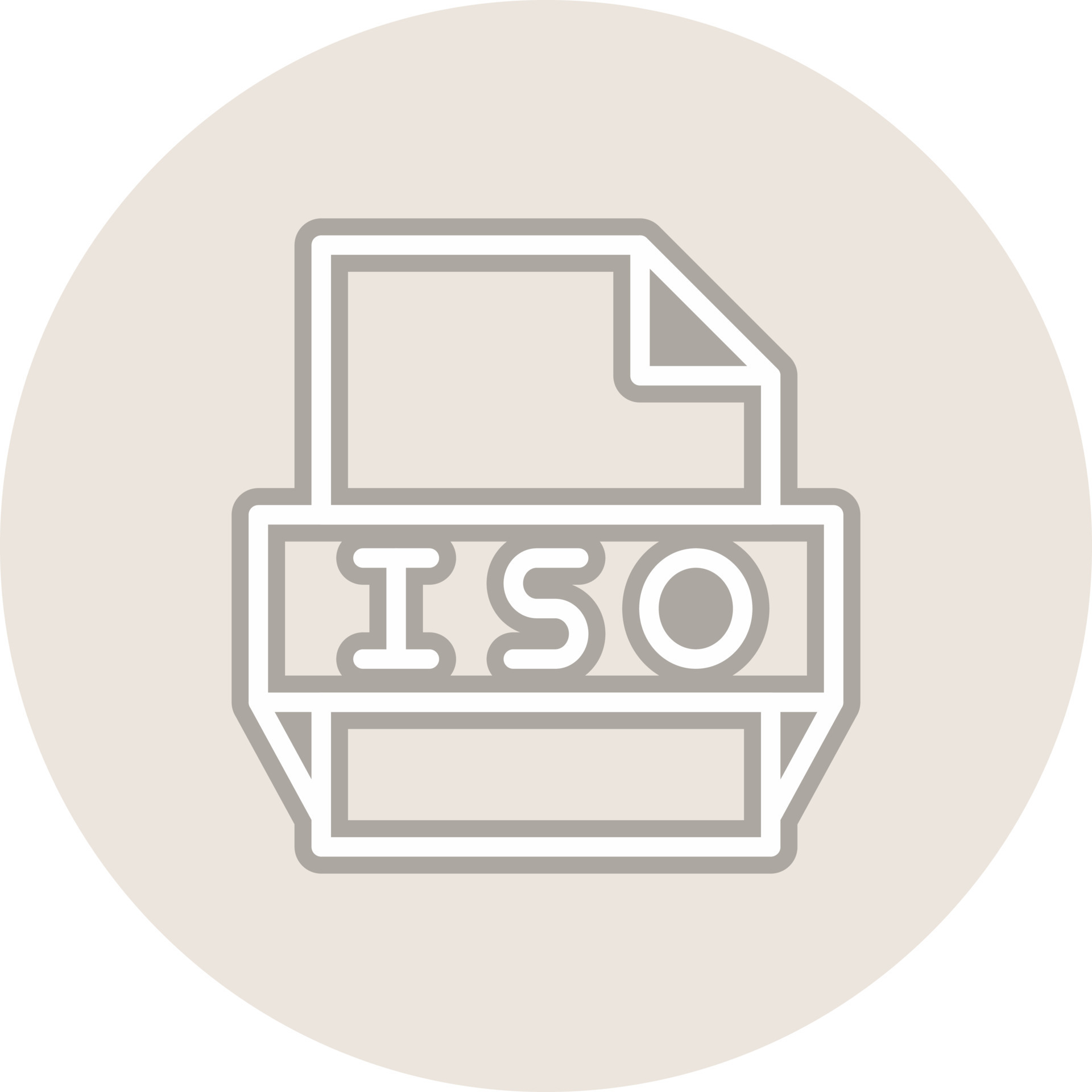 Iso File Format Icon 15824167 Vector Art At Vecteezy