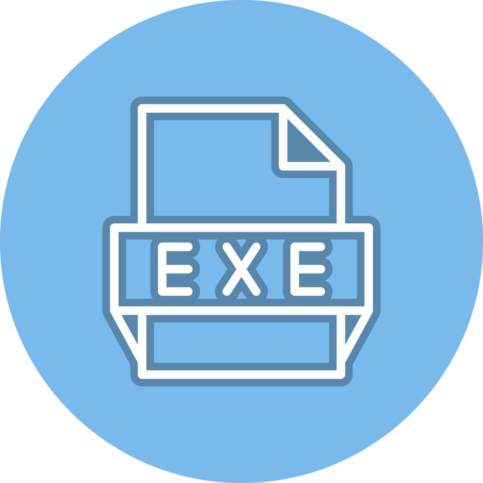 Exe File Format Icon 15824236 Vector Art at Vecteezy