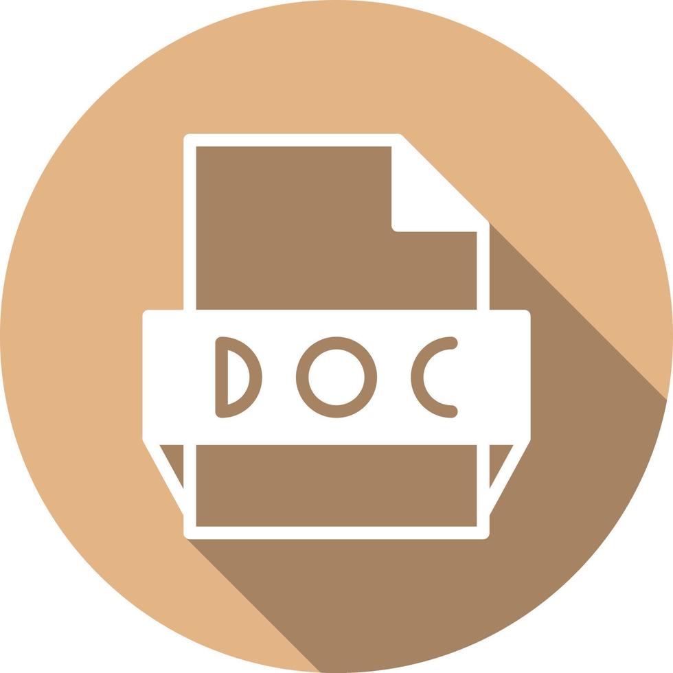 Doc File Format Icon 15824342 Vector Art at Vecteezy