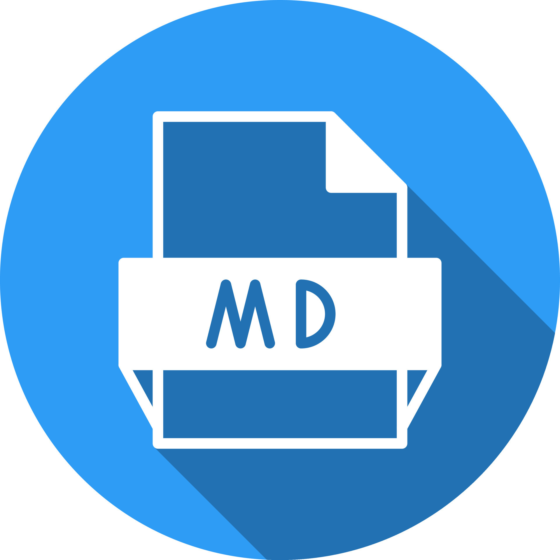 Md File Format Icon 15824354 Vector Art at Vecteezy