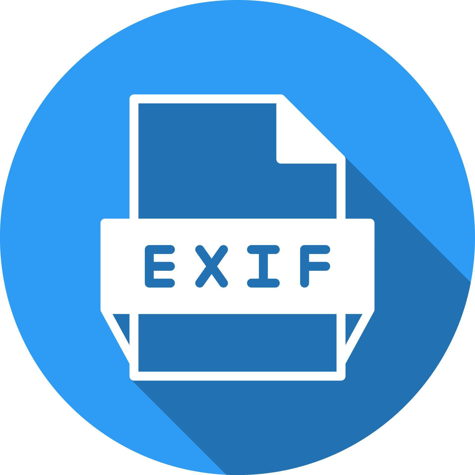 Exif File Format Icon 15824373 Vector Art at Vecteezy