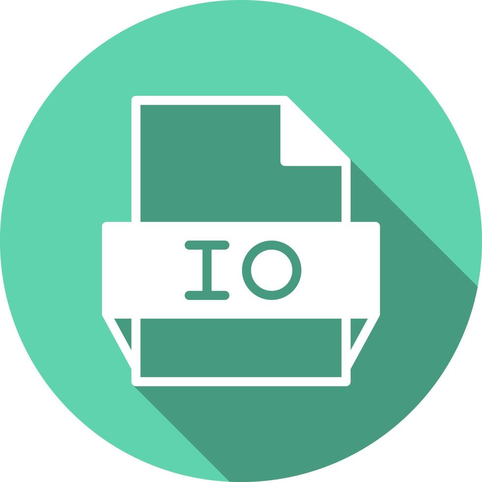Io File Format Icon 15824381 Vector Art at Vecteezy