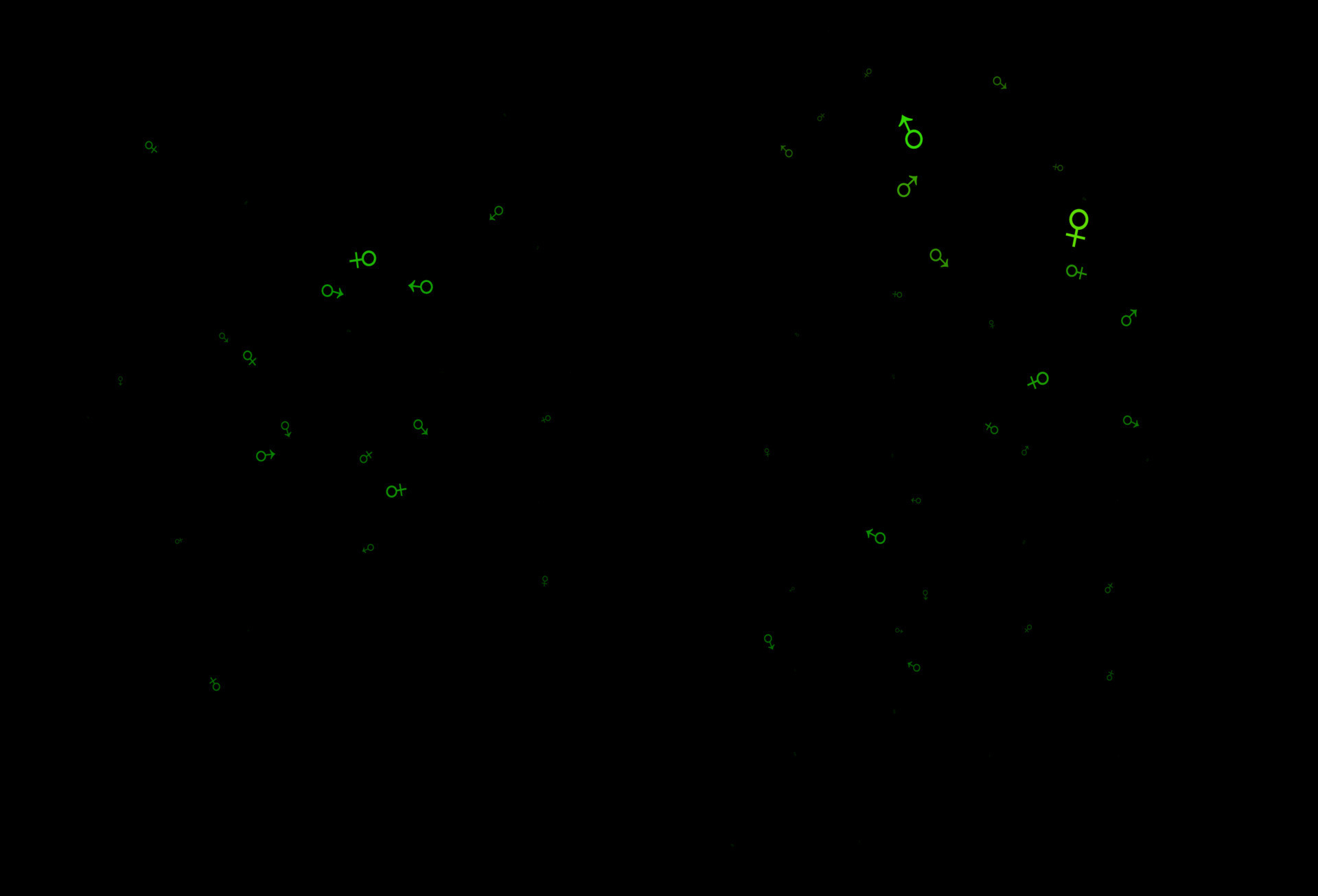 Dark Green Vector Pattern With Gender Elements 15826999 Vector Art At
