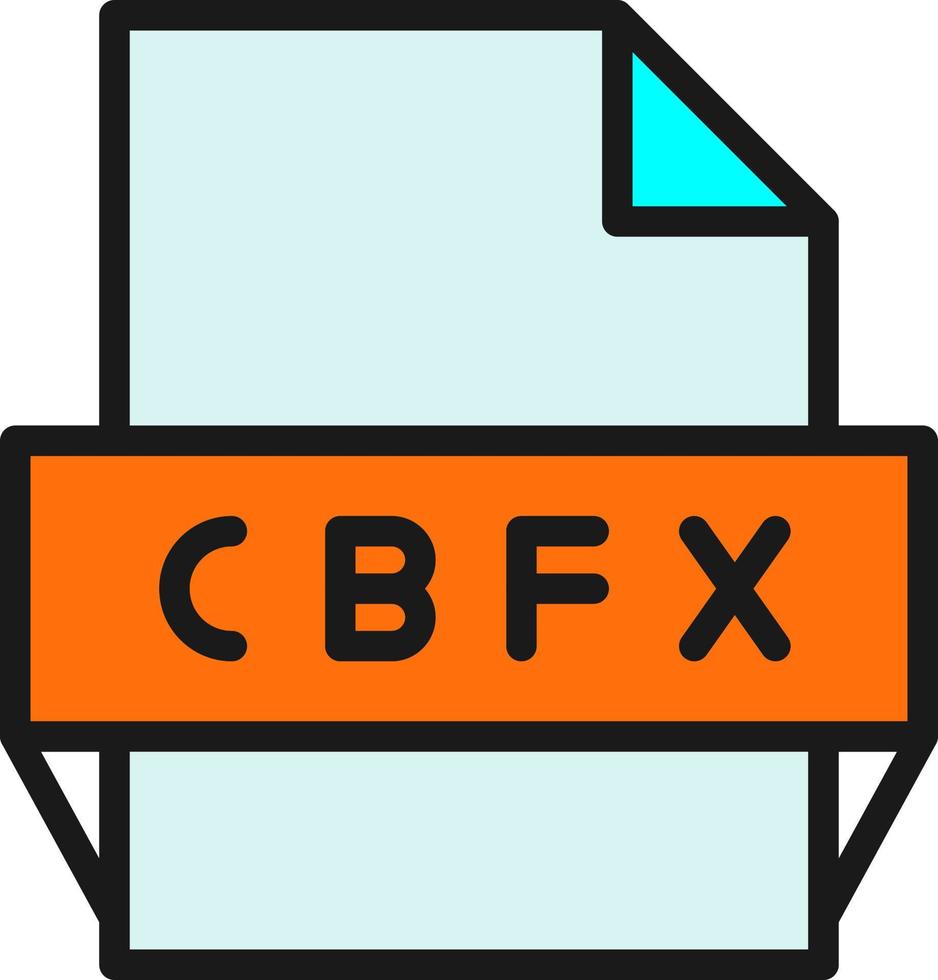 Cbfx File Format Icon 15827978 Vector Art at Vecteezy